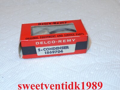 ( 1 ) ..‘NOS’ Corvette Delco-Remy Condenser ... GM 1869704 Condenser ...