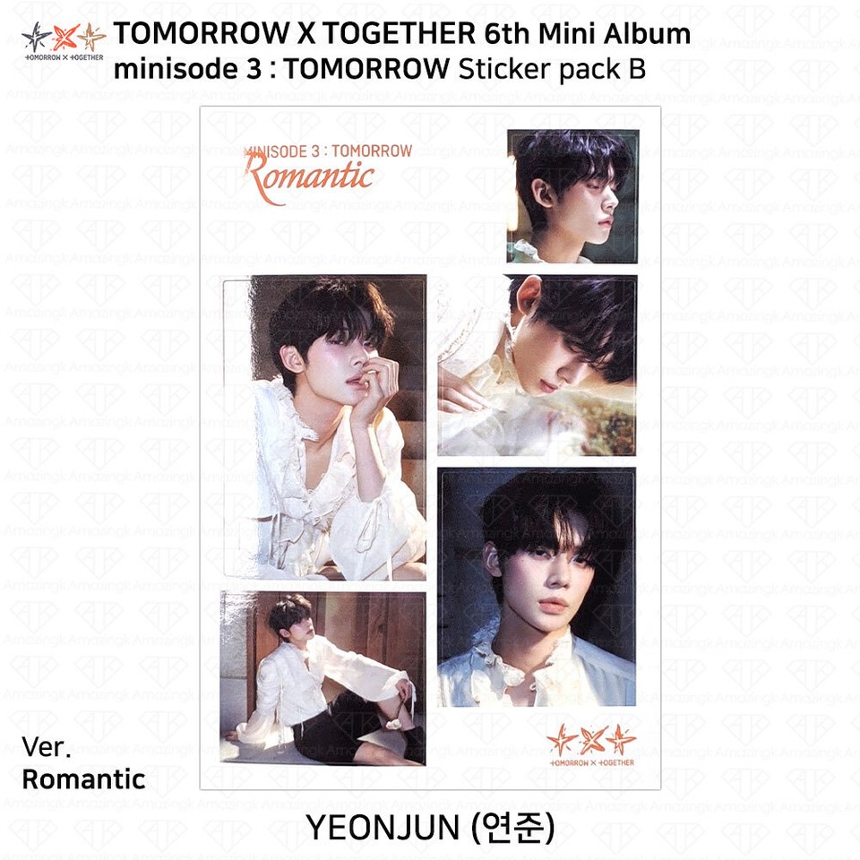 TXT Tomorrow X Together minisode 3: TOMORROW Photocard Postcard Poster ...