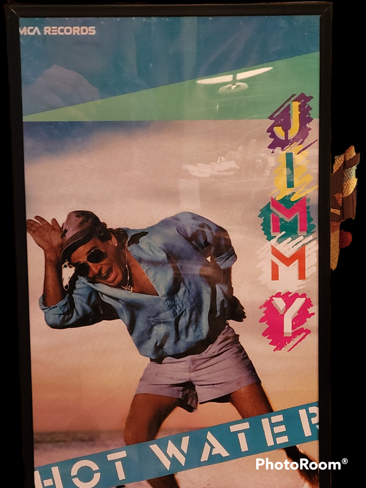 Jimmy Buffett "Hot Water" 12 x 36 MCA Color Poster-Like New | eBay