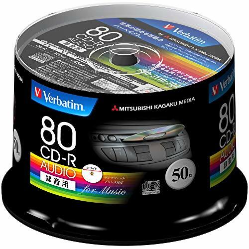 Verbatim 50pcs Blank CD-R | 80 Minutes | 48x Speed | Inkjet Printable ...