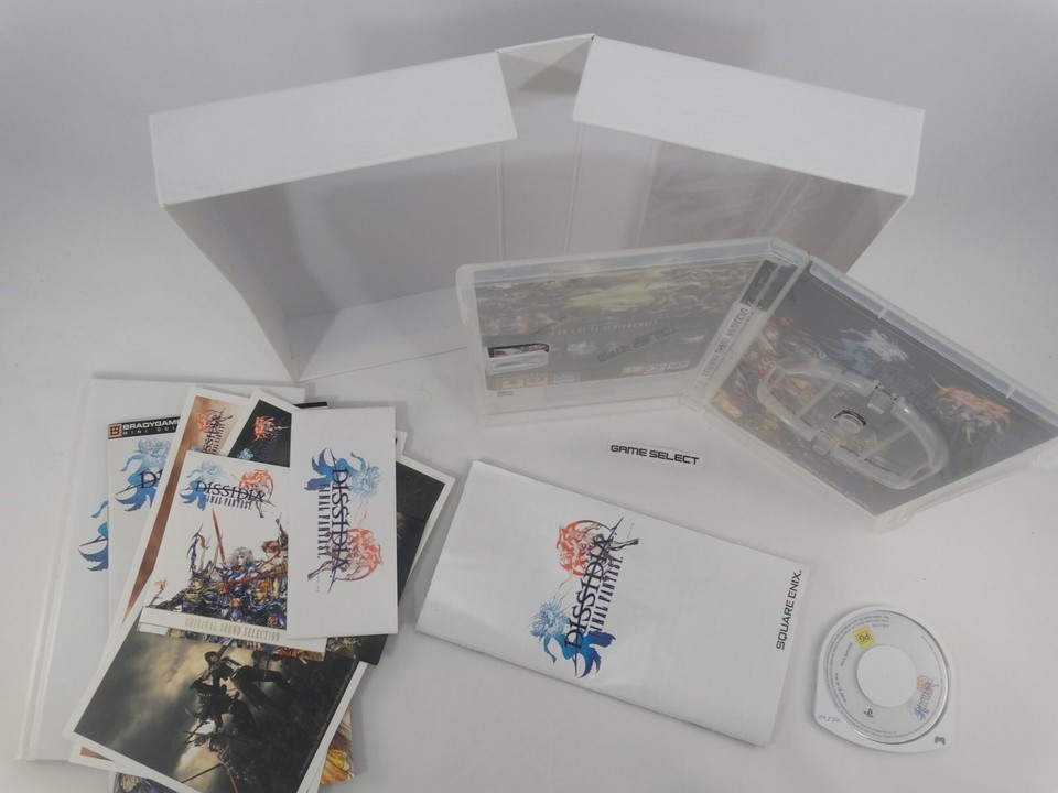 DISSIDIA FINAL FANTASY Limited Edition Collector's PSP PAL - Complete ...