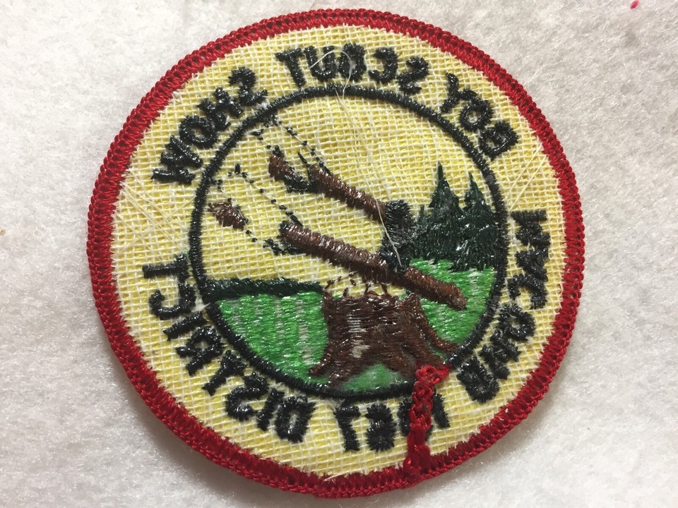 (b56) Boy Scouts - 1967 Macomb District - Boy Scout Show patch | eBay