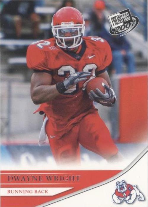 2007 Press Pass - Dwayne Wright #37 (RC) for sale online | eBay