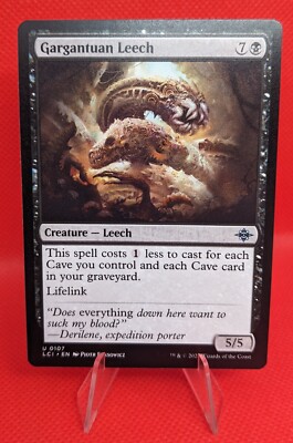 x4 MTG Gargantuan Leech Playset 203 Lost Caverns of Ixalan Magic 4x | eBay