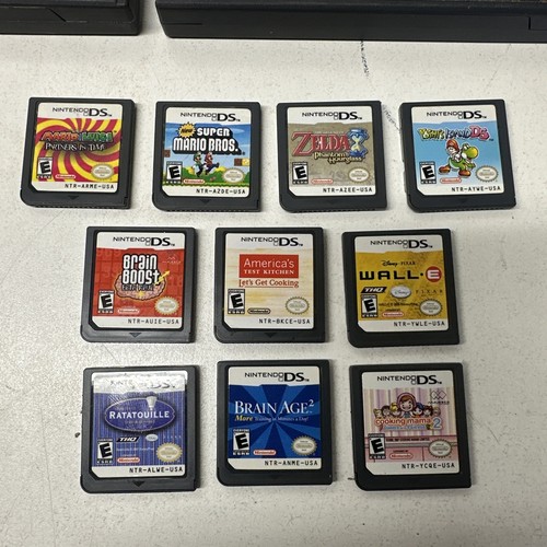 Nintendo DS Games Lot Of 13 Zelda Super Mario & Luigi Yoshi’s Island ...