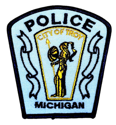 TROY MICHIGAN MI Police Patch HELEN OF TROY TROJAN WARRIOR GODDESS 2O ...