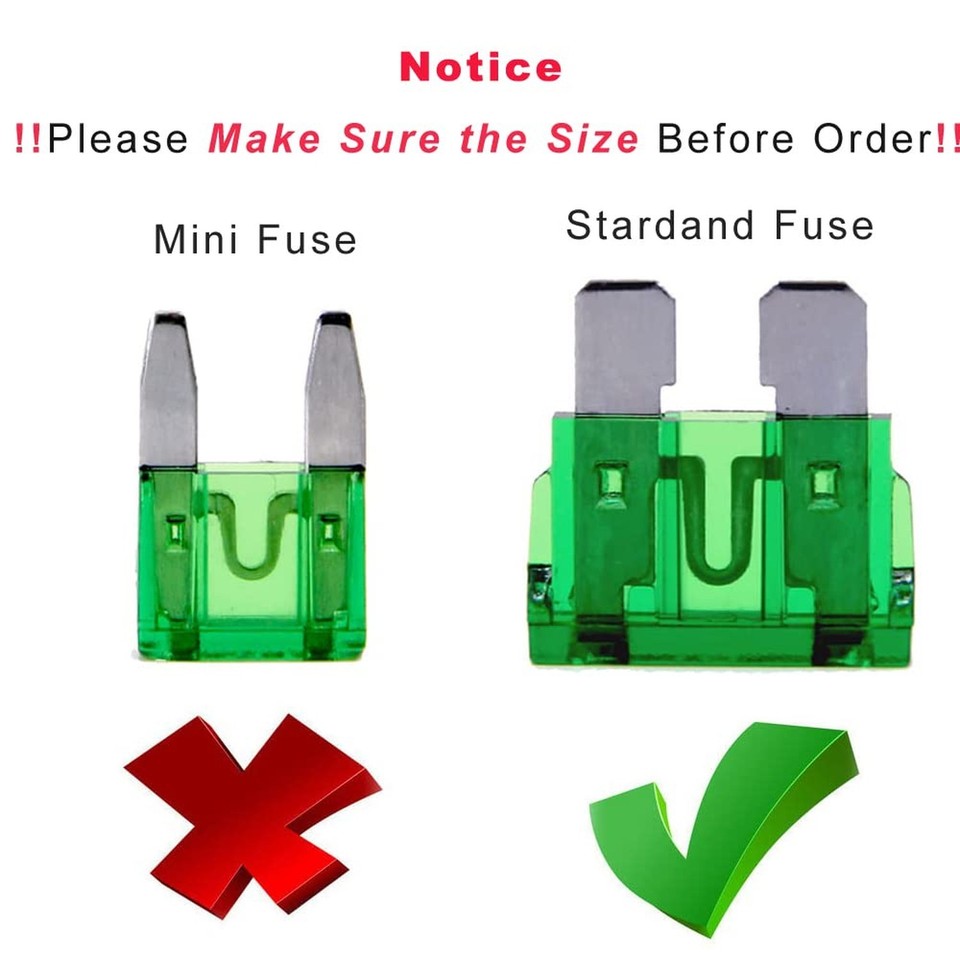 (55 pcs) 3 Amp Standard Blade Fuse, 3A Automotive Fuse for Car Truck | eBay