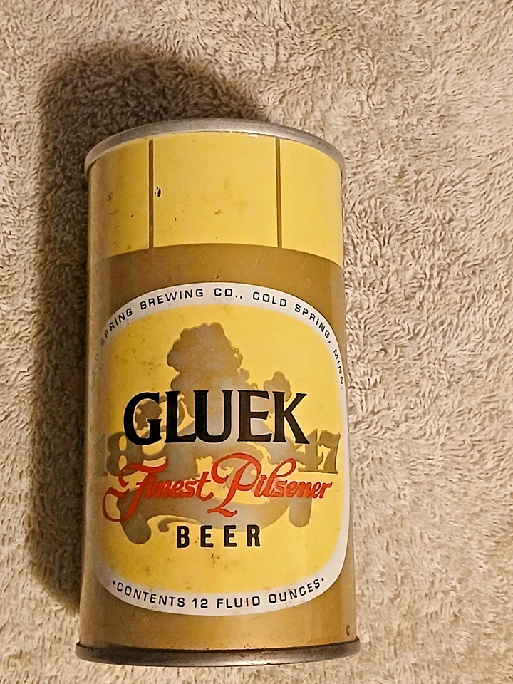 Gluek Finest Pilsner Steel Beer Can - Cold Spring Brewing Co., Cold ...