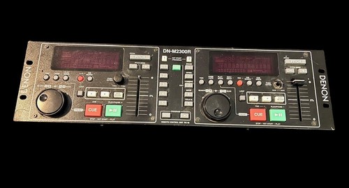 Denon DN-M2300R Professional Dual Minidisc Control console only -READ ...