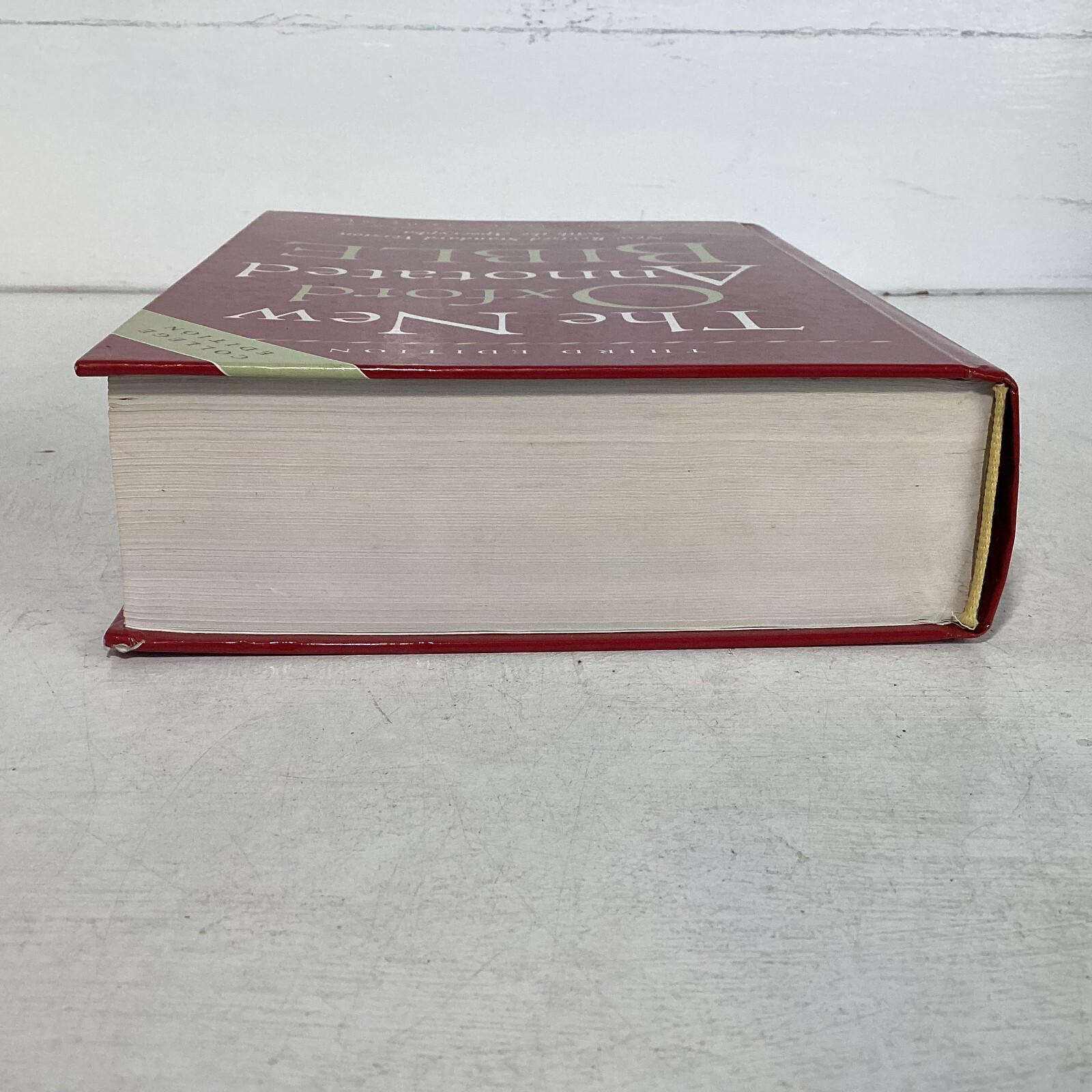 The New Oxford Annotated Bible with Apocrypha 3rd Edition NRSV 2001 HC ...