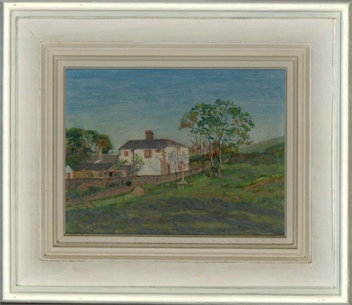 H. Hall - Framed 1978 Oil, Bierley's Farm | eBay