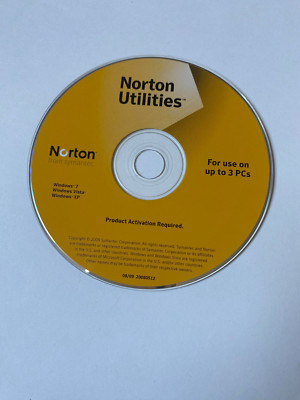 Norton Antivirus 2009 Antispyware CD Windows 7 Windows Vista, Windows ...