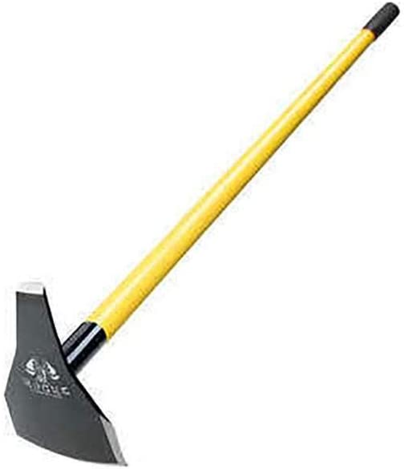 Rogue Hoe 5.5 Inch Steel Triangle Blade Fire Line Hoe with Fiberglass ...