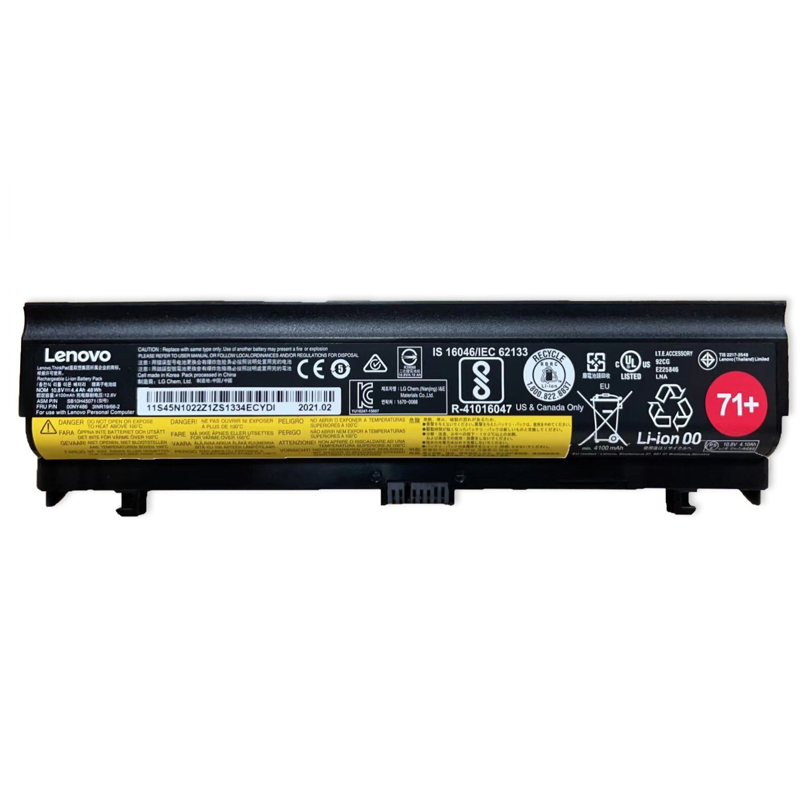 NEW OEM Genuine Battery Lenovo ThinkPad L560 L570 00NY486 00NY488 ...