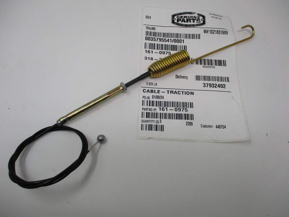 Genuine Toro 161-0975 Traction Cable Power Max 824 826 | eBay
