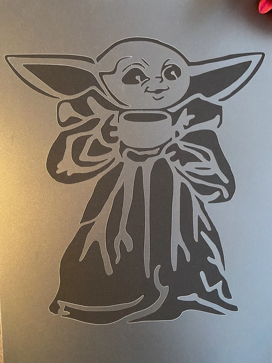 Star Wars Yoda Stencil