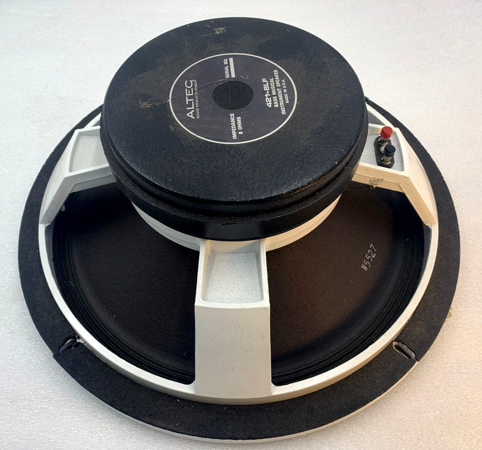 Altec Lansing 421-8LF 8 Ohm woofer-Original Cone | eBay