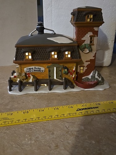 Department 56 1994 New England Village Series "Cape Keag Fish Cannery ...