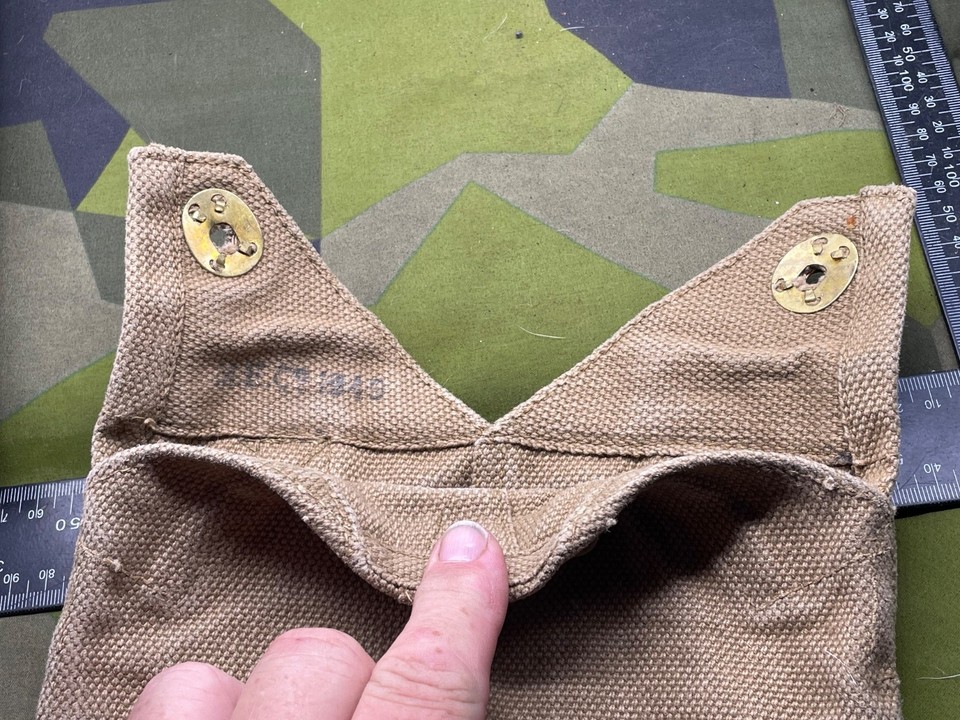 Original British / Dutch Army 37 Pattern Webbing Water Bottle Carrier ...