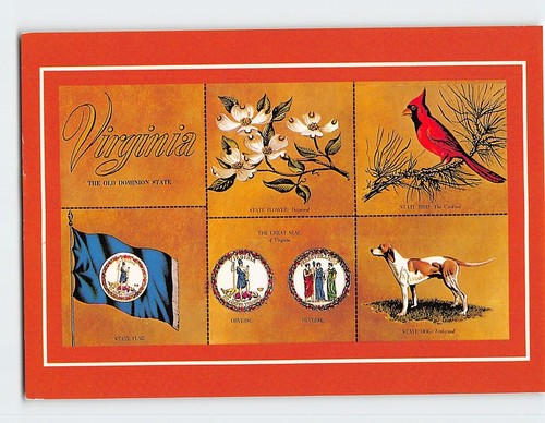 Postcard Virginia The Old Dominion State | eBay