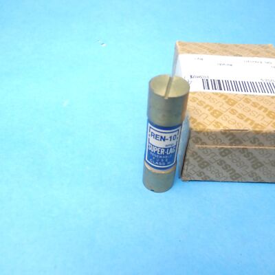 Bussmann REN-10 Super-lag renewable Fuse Class H 10 Amps 250 VAC New | eBay