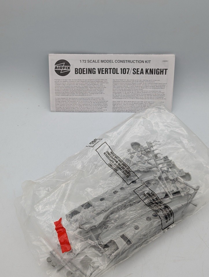 Airfix Boeing Vertol Sea Knight 107/UH46 Model Kit 1/72 | eBay