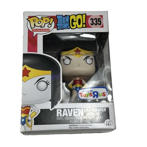 Funko POP! Television DC Teen Titans Go! Raven - as Wonder Woman #335 ...