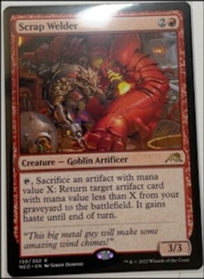 Scrap Welder #159 | NEO Kamigawa: Neon Dynasty | MTG | Ships Today! | eBay