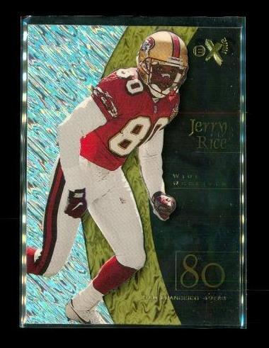 Vintage 1998 SKYBOX EX2001 Holo Window Football Trading Card #7 JERRY ...