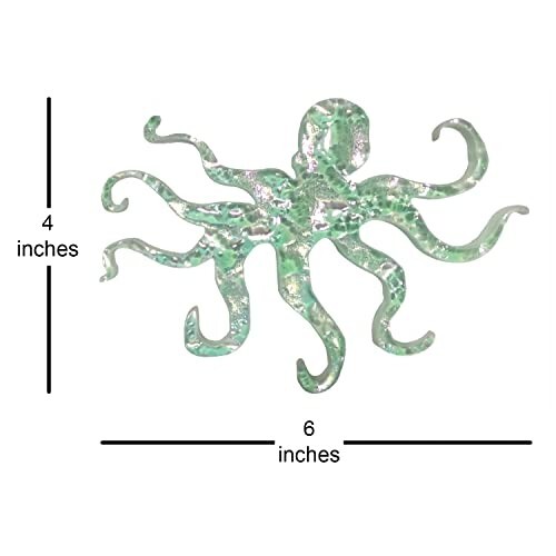 Octopus Glass Swimming Pool Step Marker Mosaic (6"x4", Aquamarine) | eBay