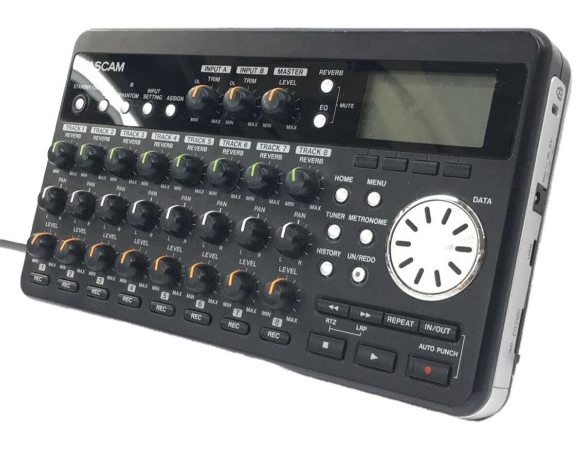 TASCAM DP-008 Digital 8-Track Pocket studio Multitrack Recorder Japan ...