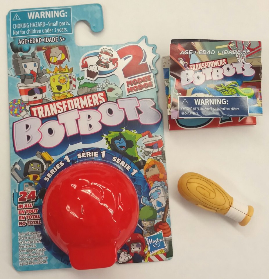 BATSBY; Transformers BotBots 2018, NEW (opened blind package) Jock ...