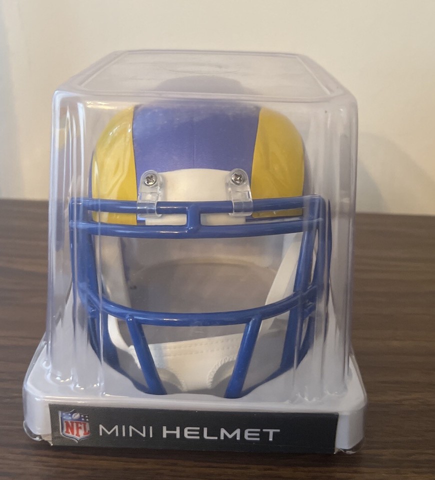 Riddell Los Angeles Rams NFL Speed Mini Helmets-Blue/Yellow 95855991931 ...