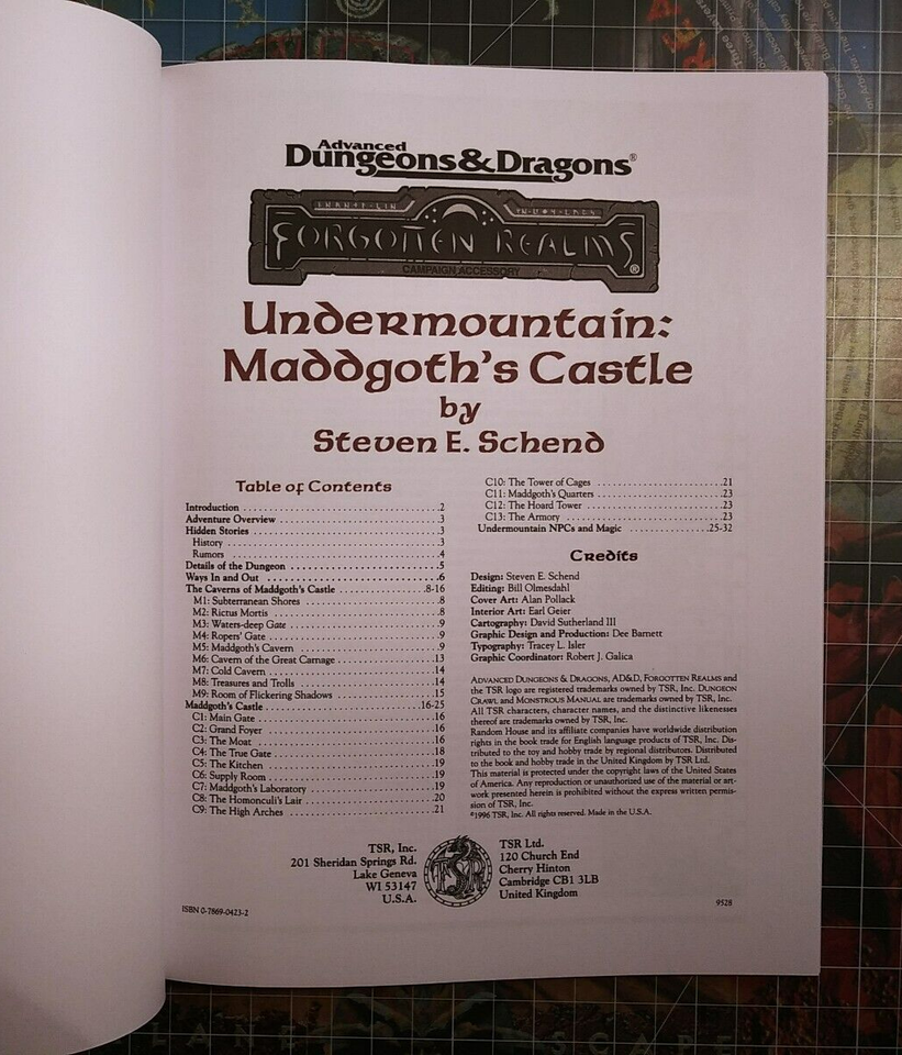 Undermountain II: Maddgoth's Castle - Forgotten Realms - Dungeons ...