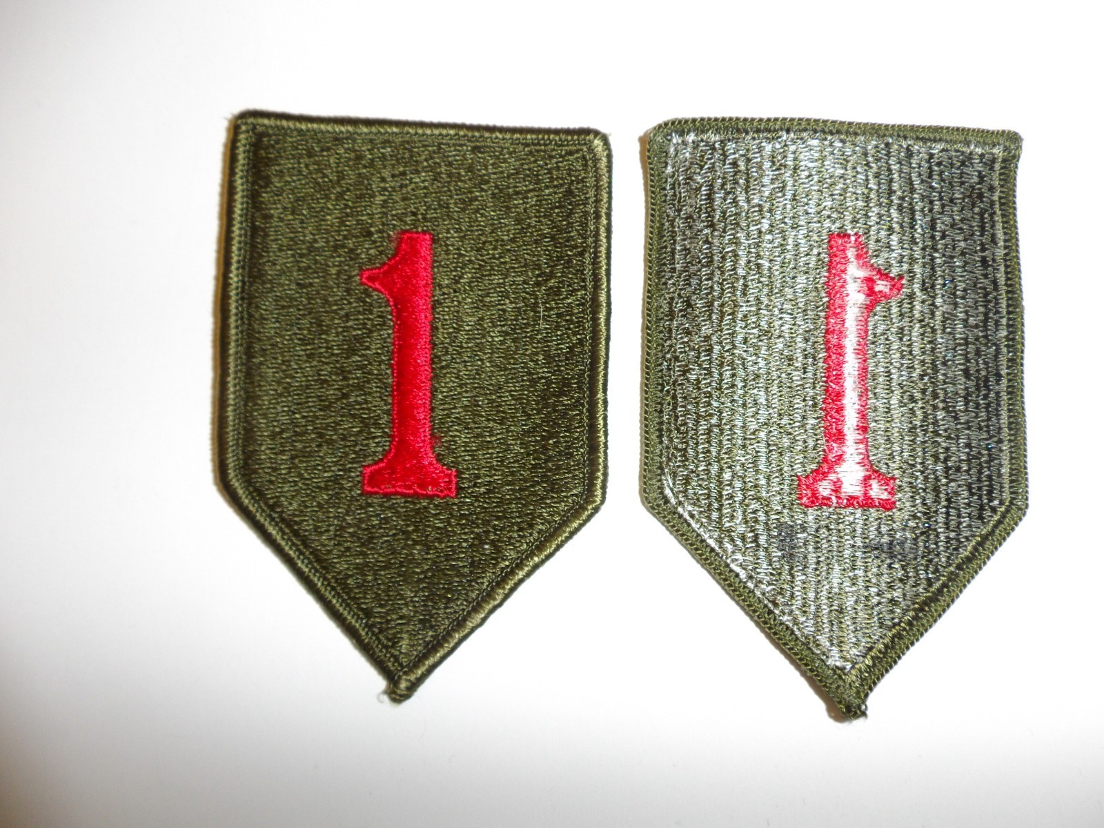 e1760 US Army Vietnam 1st Infantry Division Big Red 1 patch original ...