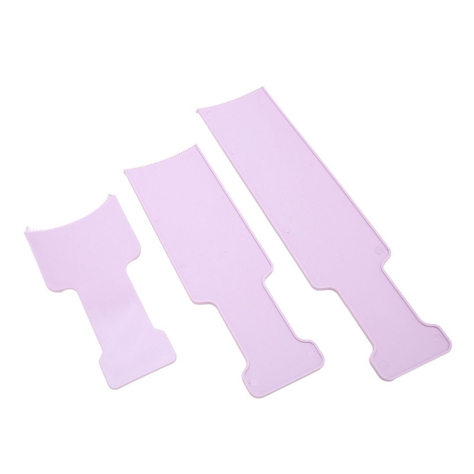 3pcs Highlighting Board Barber Hair Salon Hair Dye Sectioning Paddle ...