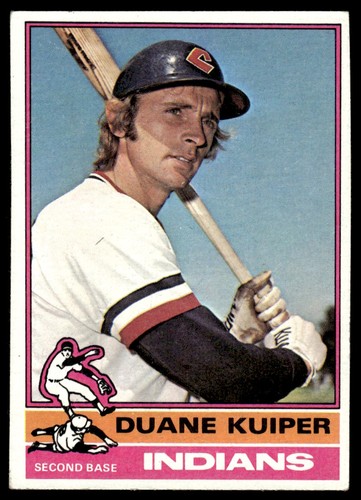 1976 Topps Duane Kuiper Rookie Cleveland Indians #508 | eBay