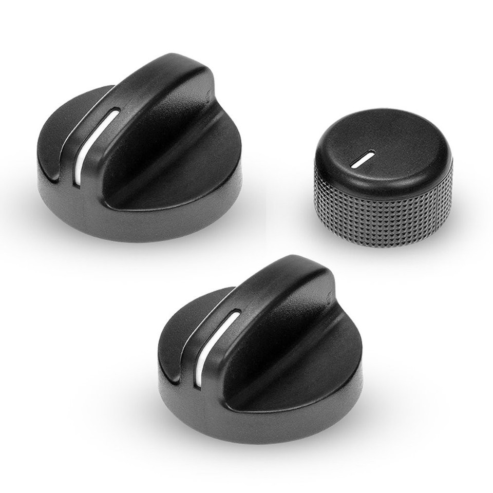 76829 HVAC Heater Control Knobs Set of 3 For Dodge Ram Trucks New Free ...