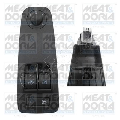 Window Regulator Switch Left Front For FIAT Ducato Bus 06-11 735421714 ...