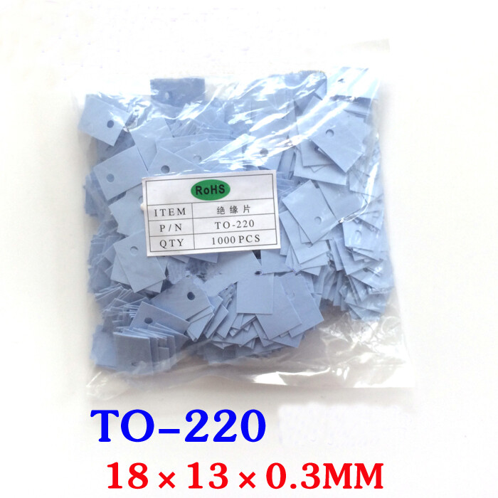 TO220 TO-220 Power Transistor MICA Insulator Vinyl Polymer Material x ...