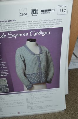 Vermont Fiber Designs 111/112 Shell & Cardigan Knitting Patterns size ...