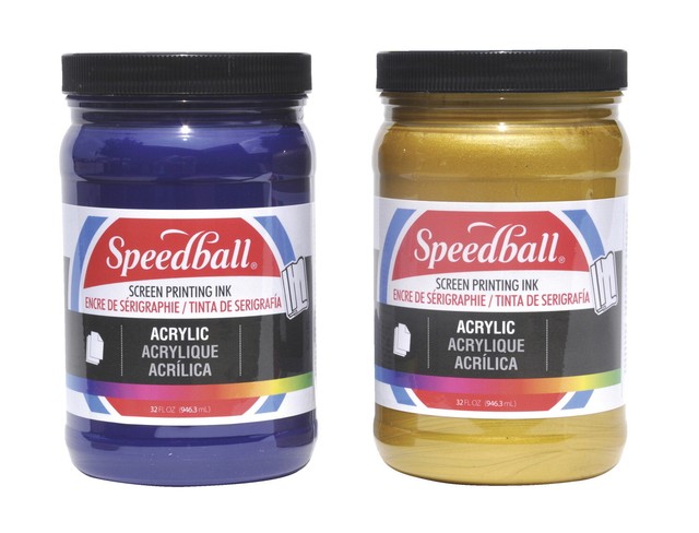 Alvin 4657 Acrylic Screen Printing Ink 32oz Black for sale online | eBay