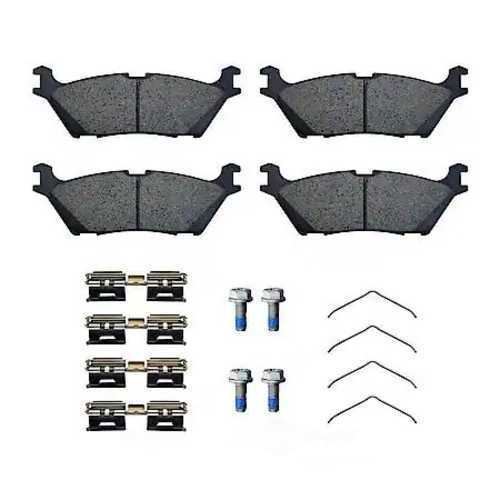 Disc Brake Pad Set-Carquest Premium Gold Ceramic Rear Brake Pads ...