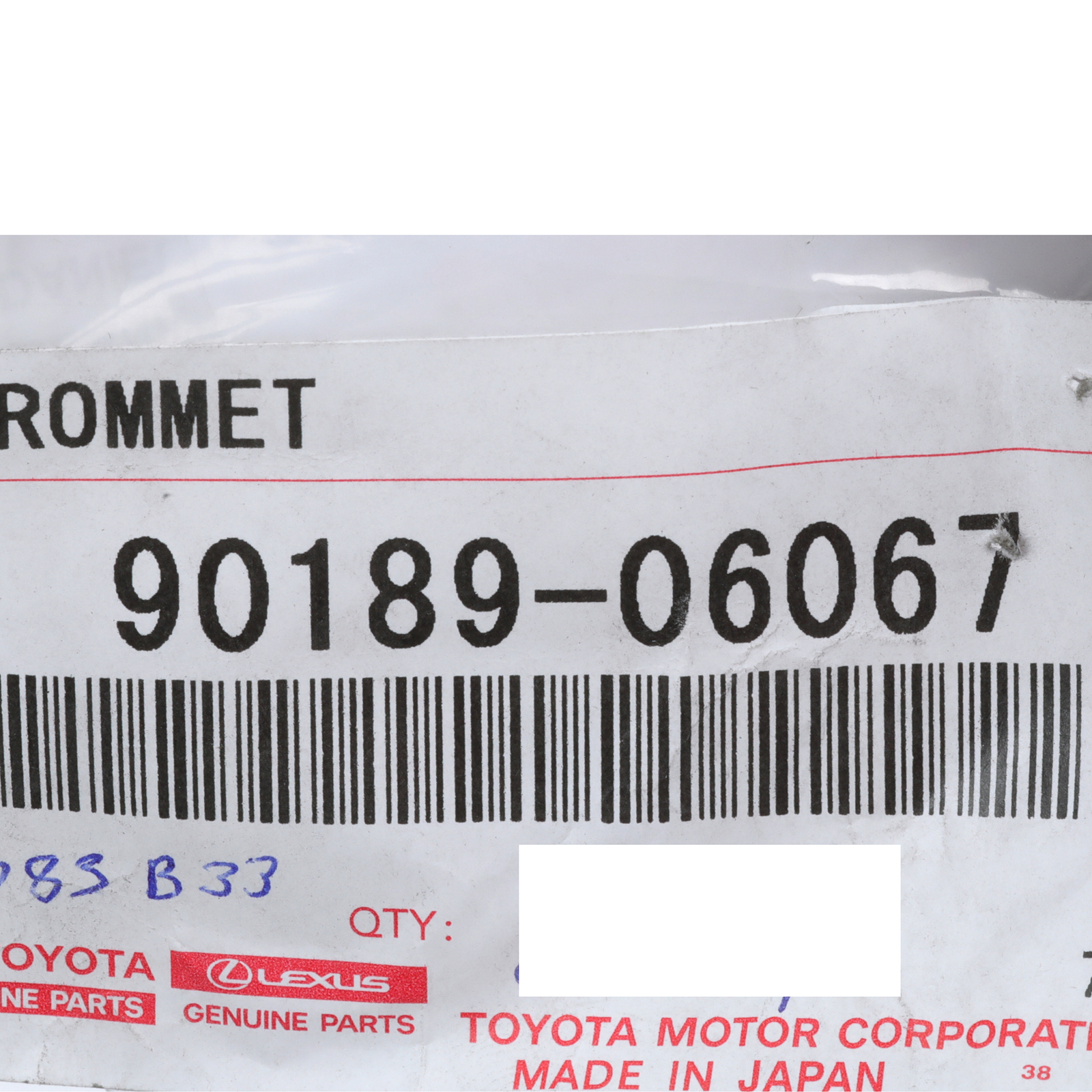 Genuine TOYOTA Fender Liner Grommet 90189-06067 for sale online | eBay