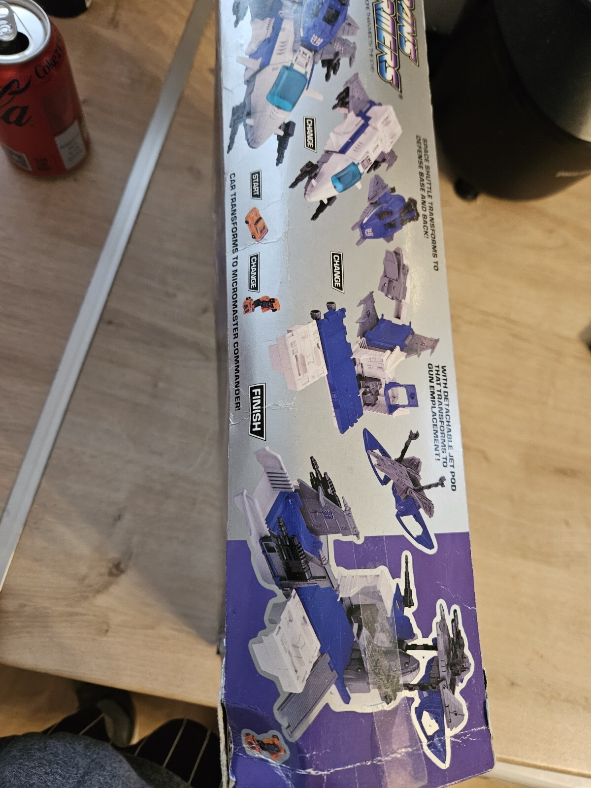 Vintage Hasbro Transformers G1 Decepticon Micromaster Base Skystalker ...