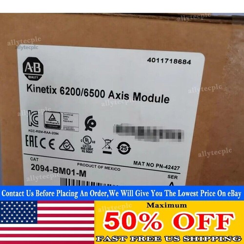 Allen-Bradley 2094-BM01-M KINETIX 6200/6500 AXIS POWER MODULE 400/460V ...