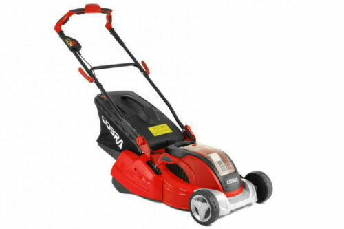 Cobra RM4140V Li-Ion Lawnmower Cordless Battery Powered Rear Roller ...