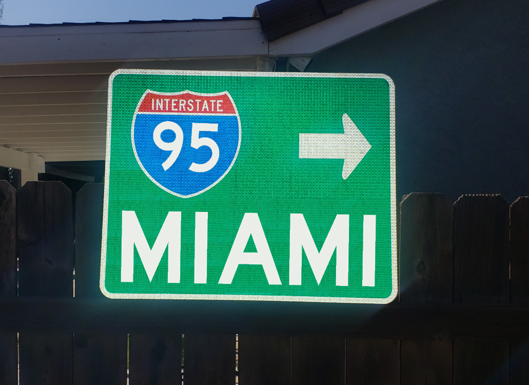 Florida I 95 Sign