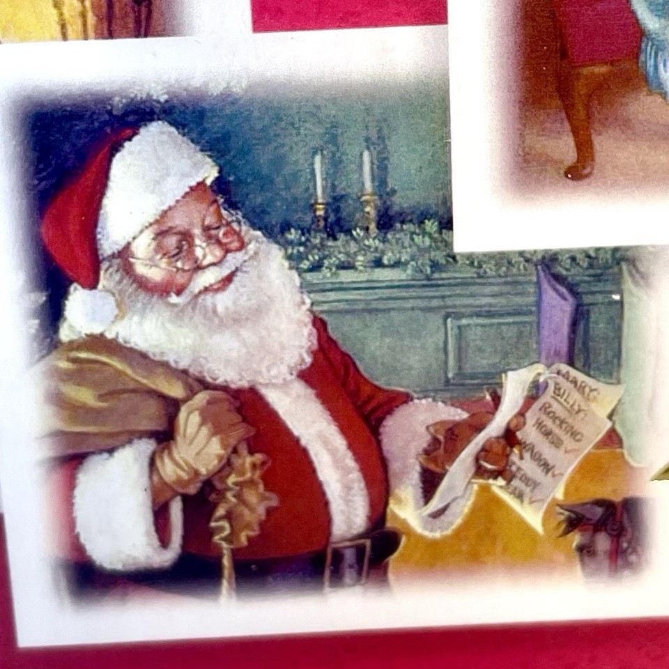 American Greetings Santa Thinking Of You At Christmas 18 Cards ...
