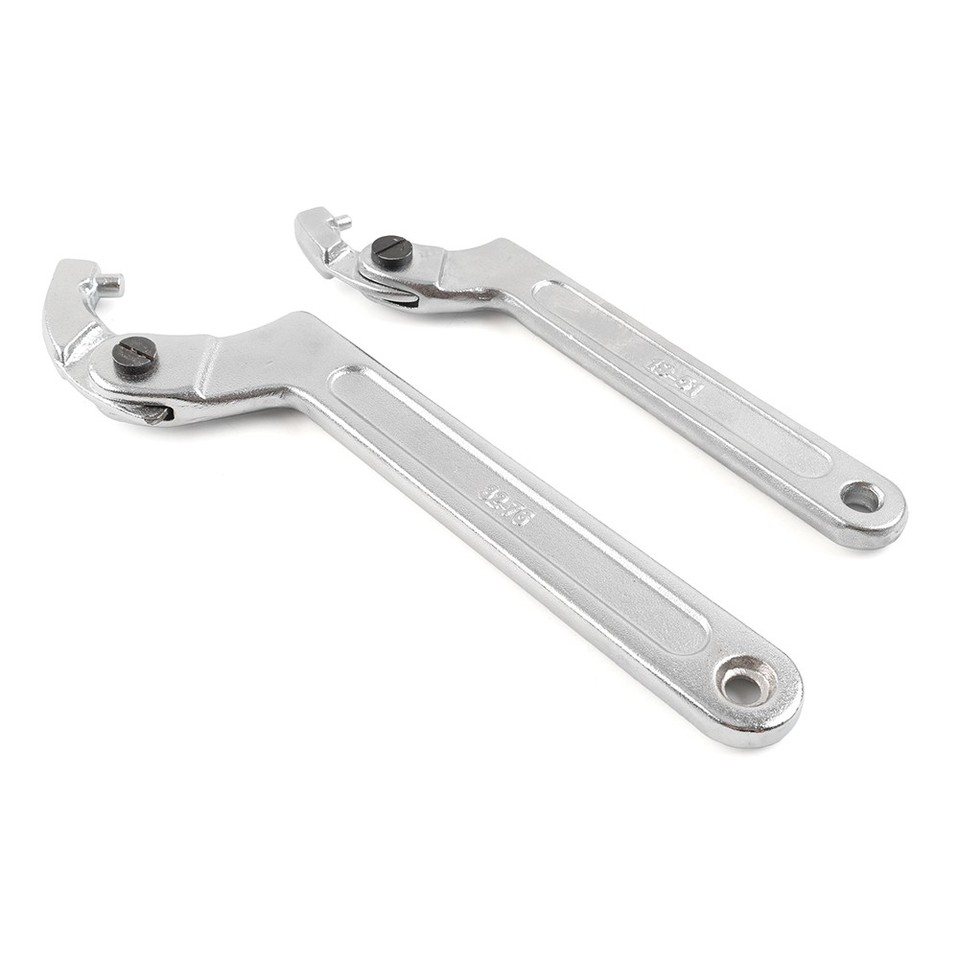 7'' Adjustable Motorcycle ATV Tool Shock Absorber C Clamp Spanner Hook ...